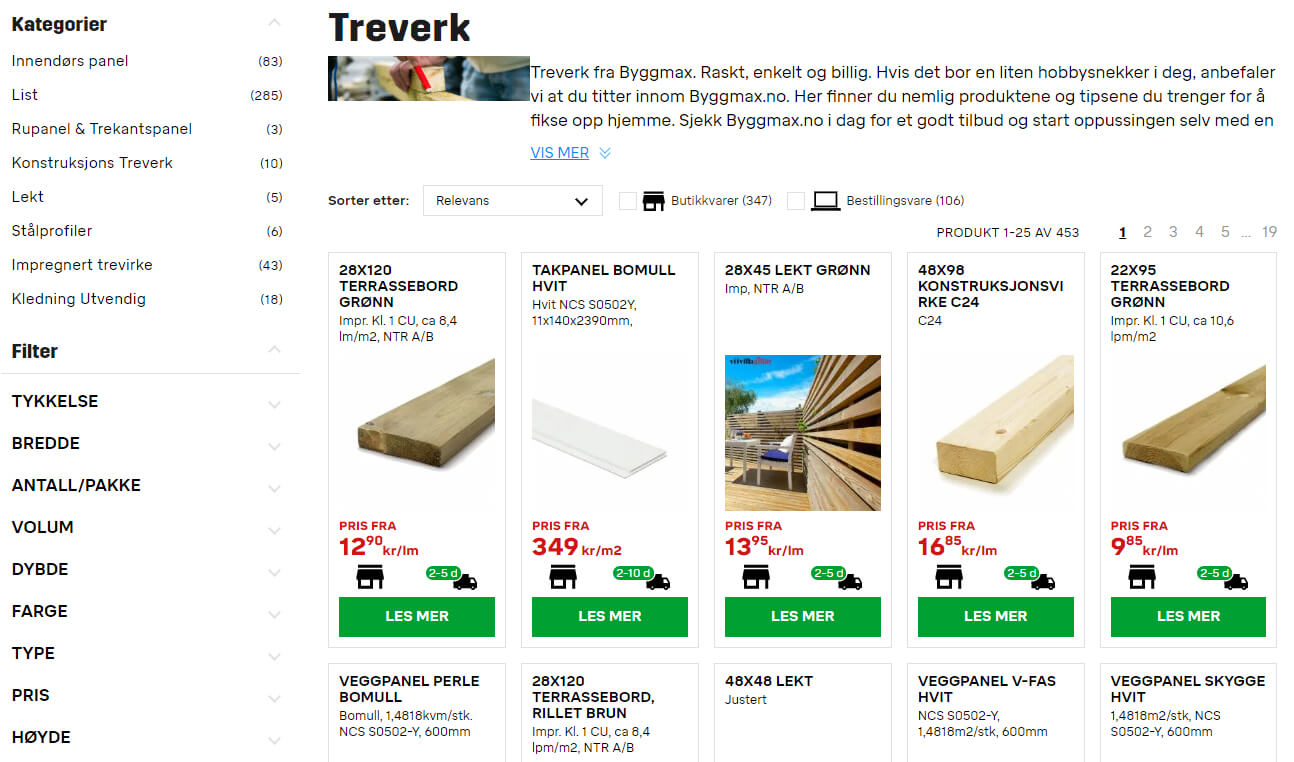 Byggmax info - Retur, og mer - Nettbutikkinfo